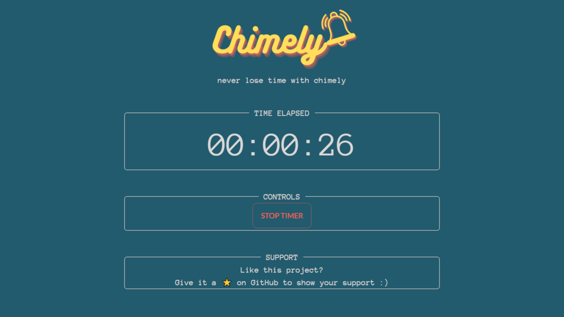 Chimely - Productivity Timer with a Twist